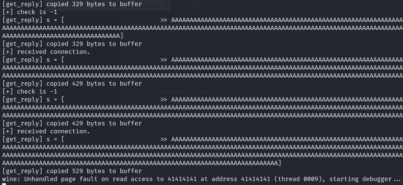 Tryhackmevulnhub Brainpan Amirr0r 